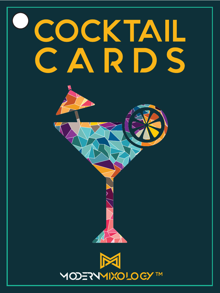 Cocktail Recipe Cards | PDF