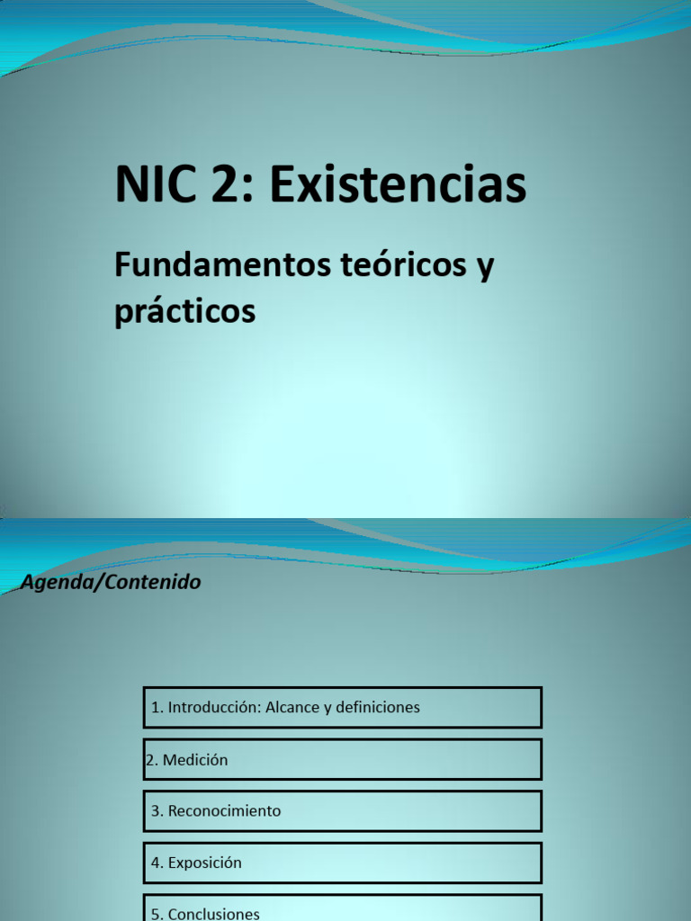 Nic 2 Inventarios | PDF | Costo | Economias