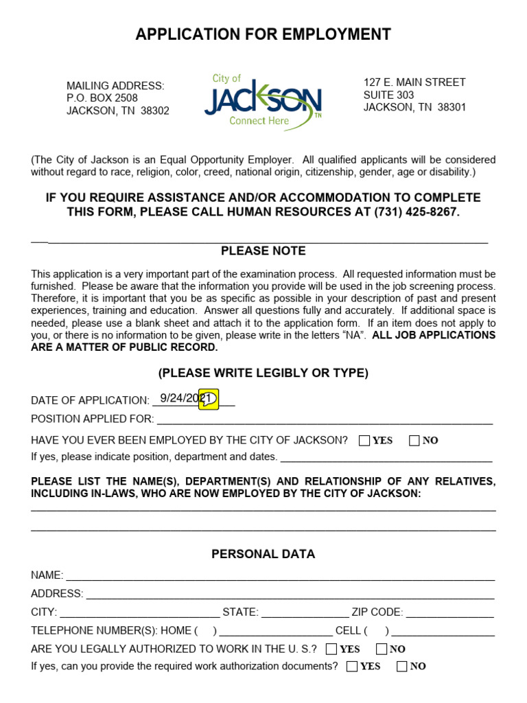 COJ Application | PDF | Employment | Layoff