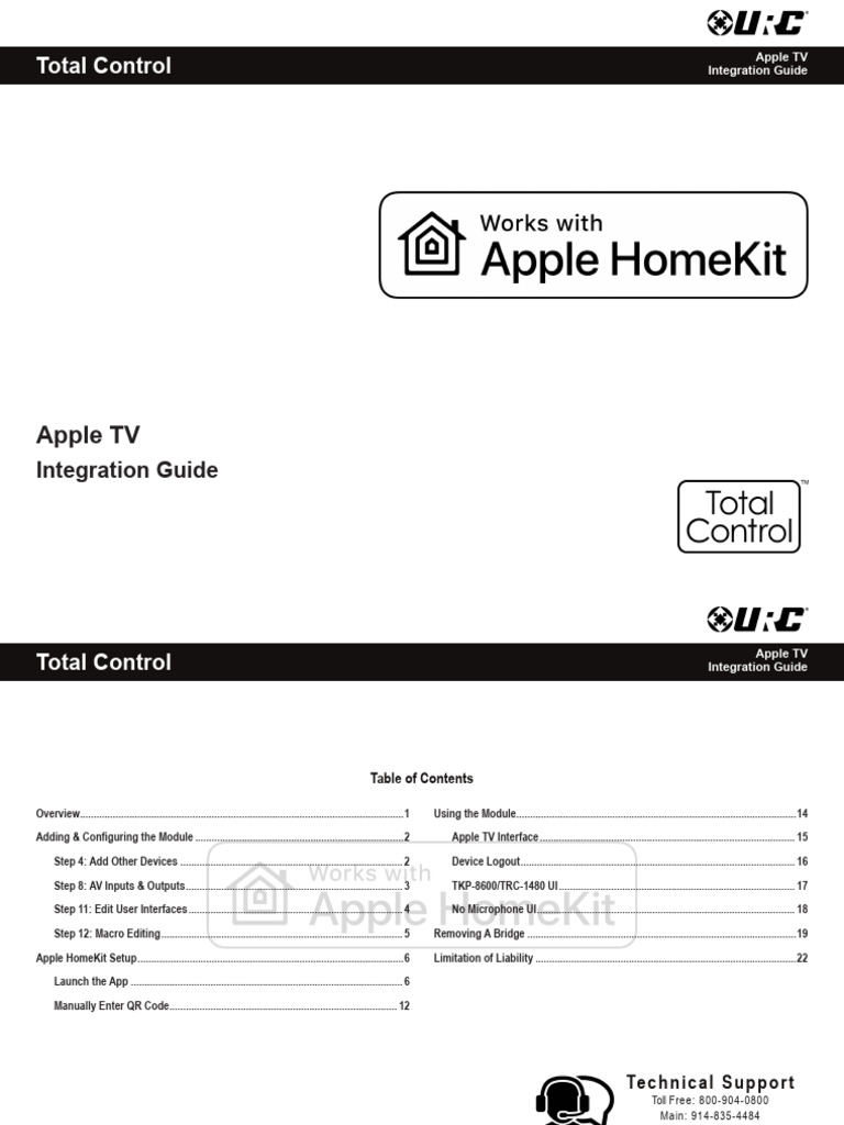 Apple TV integration URC | PDF | Apple Tv | Ios