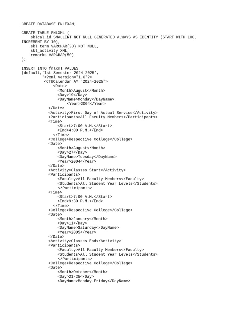 Final Exam | PDF | Data Management | Databases