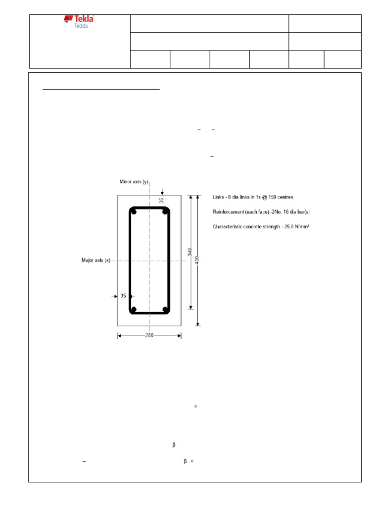 RC Column Design and Reinforcement Details | PDF | Structural ...
