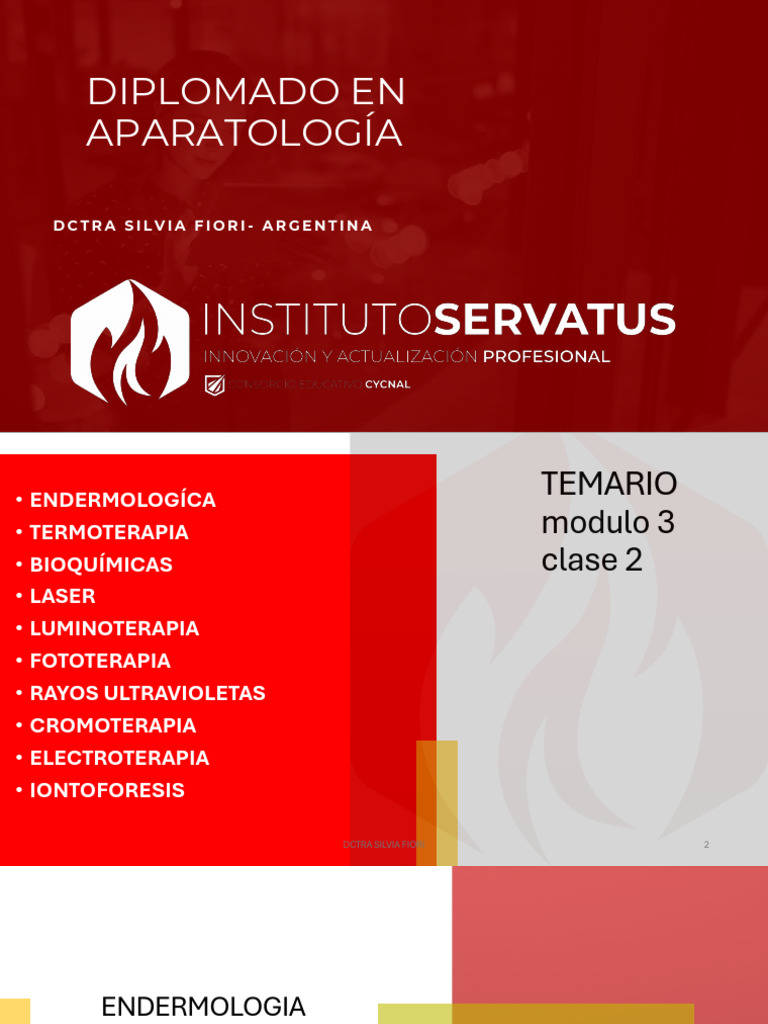 Aparatologia Modulo 3 Clase 2 | PDF | Enfermedades y trastornos | Especialidades Medicas