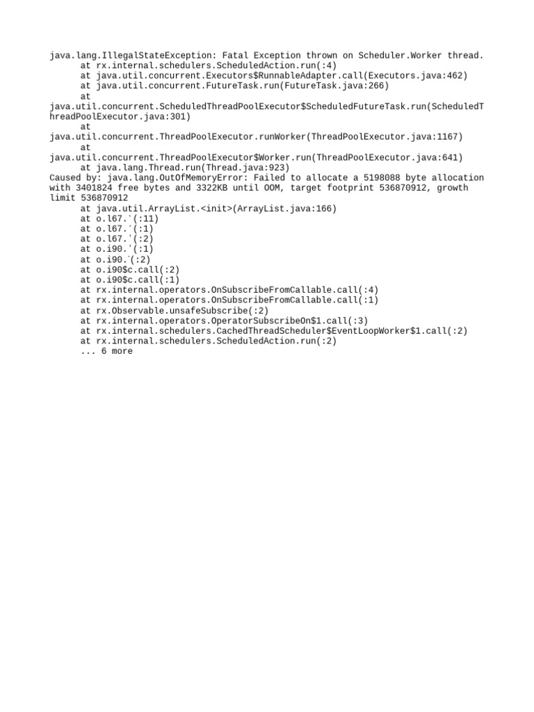 Last Crash Log | PDF