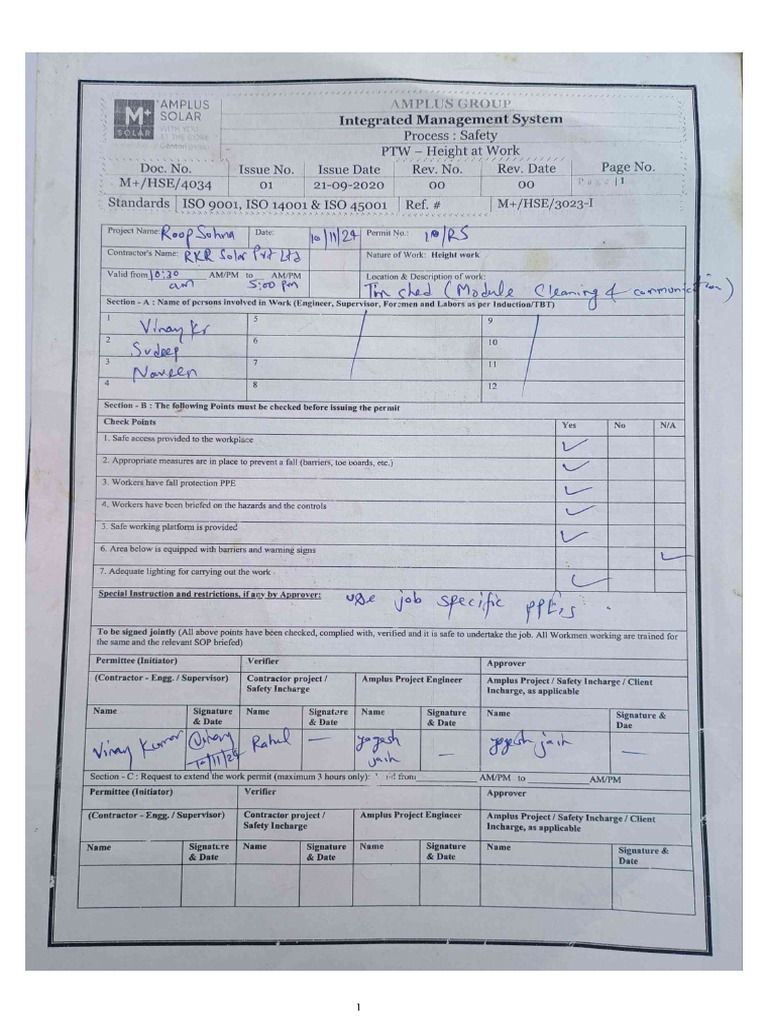 HPTW Roop Sohna | PDF