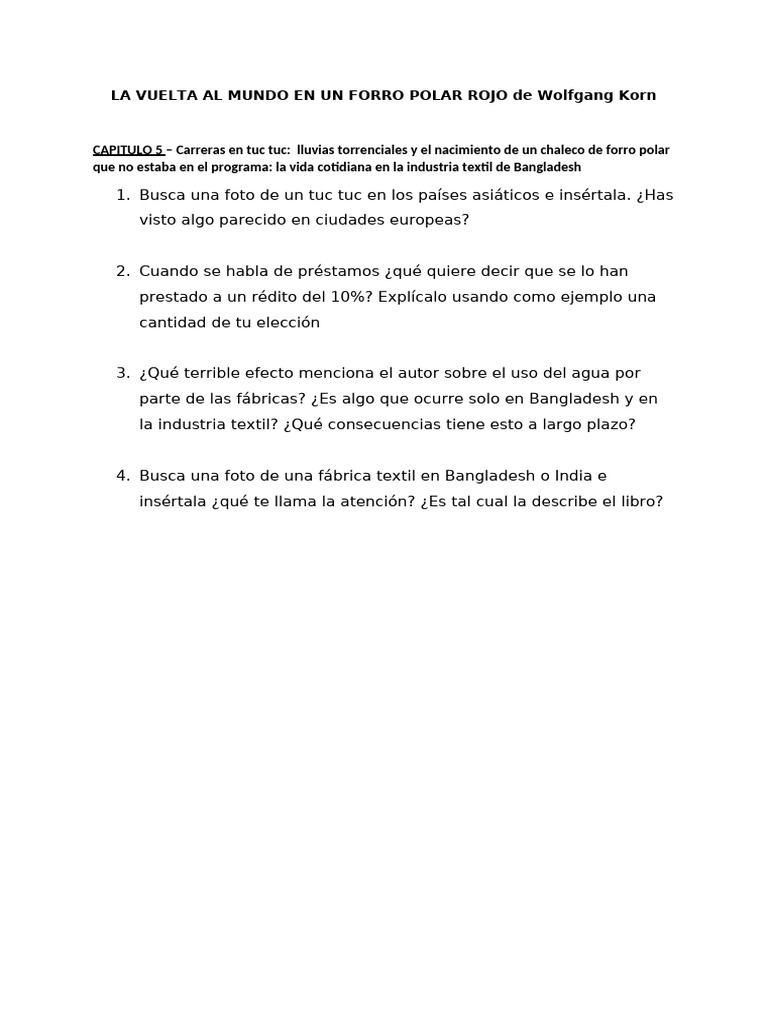 Capítulo 5 - Ejercicios | PDF | Finanzas y dinero | Política