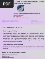 Types of Electromagnetic Relays | PDF | Relay | Electrical Impedance