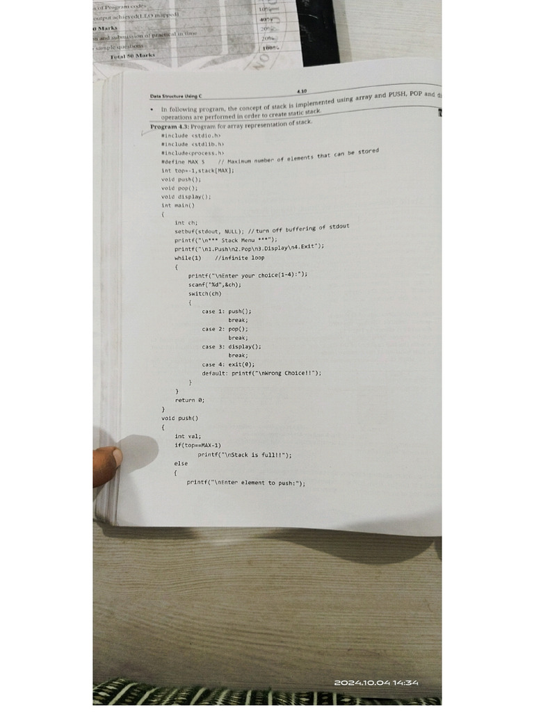 DSU (313301) Practical Program | PDF