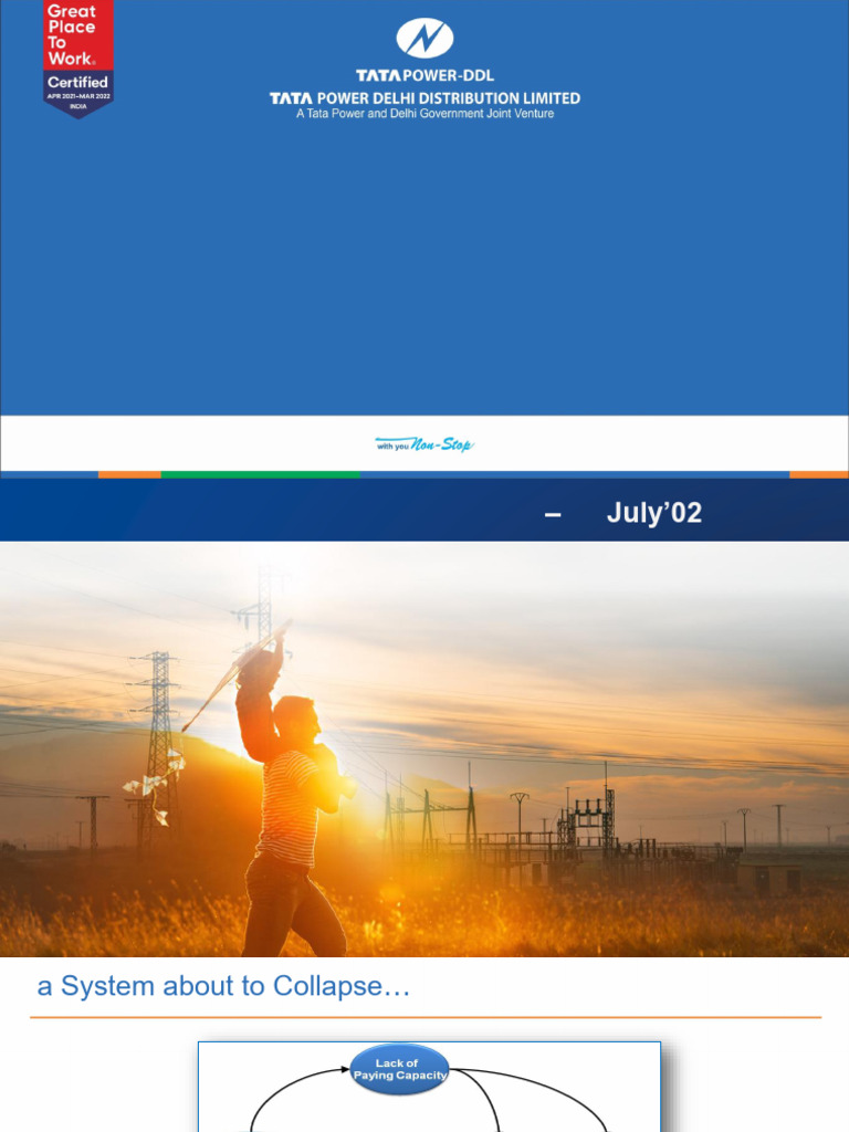 TPDDL Excellence Journey 21 5ab337baea | PDF | Smart Grid | Business