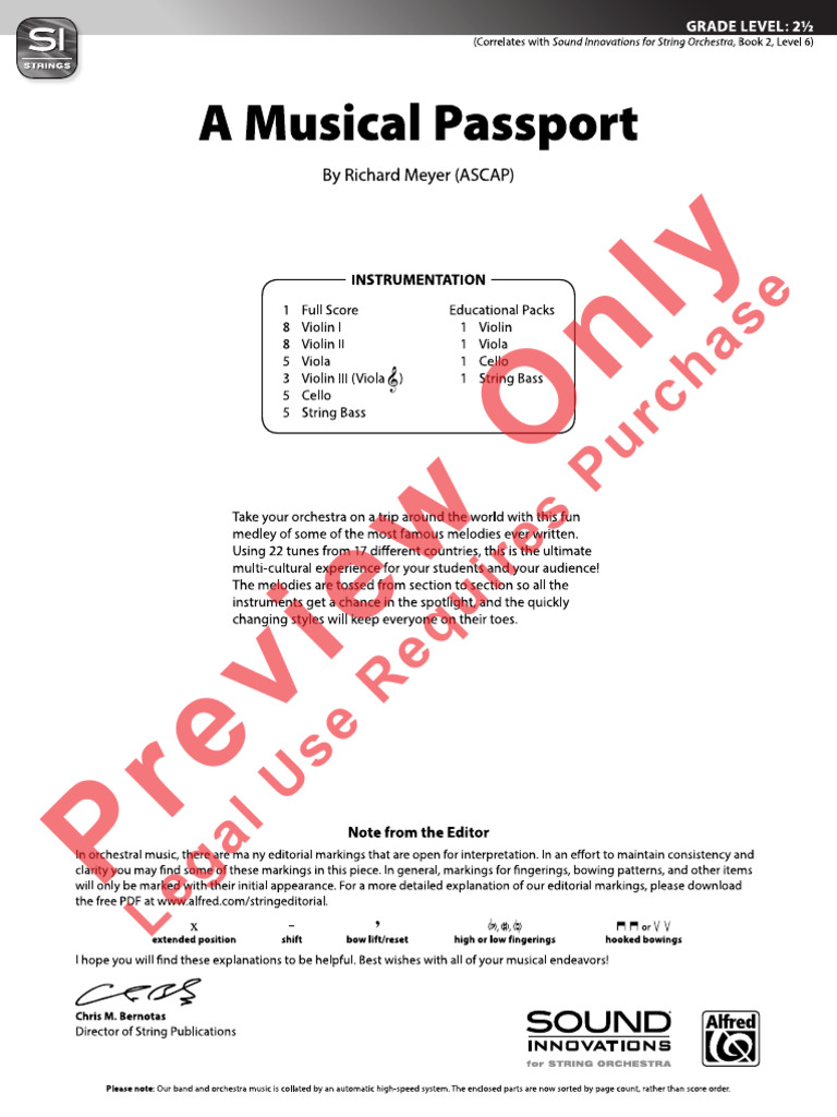 A Musical Passport | PDF