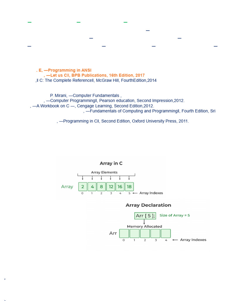 PC Unit 3 | PDF | Matrix (Mathematics) | Computer Programming