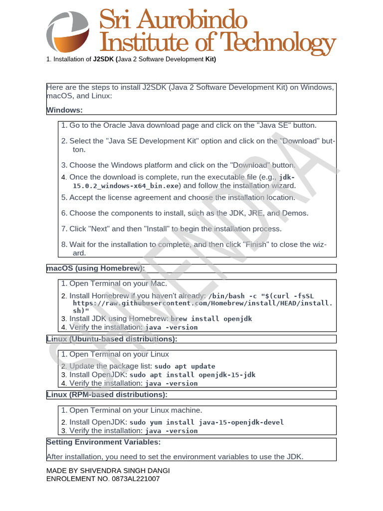 CS 406 Lab Manual (1) .OdtJAVAFILE | PDF | Computer Programming | Software Engineering