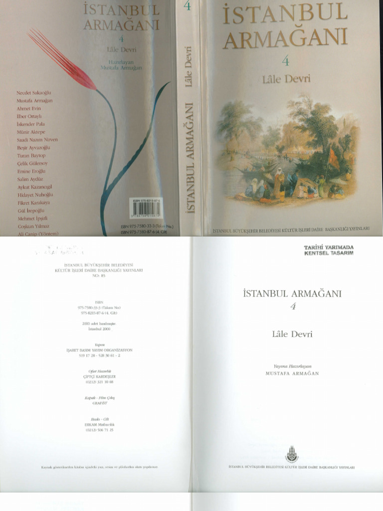 İstanbul Armağanı-4-Lale Devri (İstanbulBB) | PDF