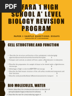 Biology Elements of Construct | PDF