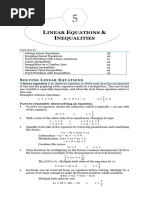 Solving Linear Equations with Fractions | PDF | Multiplication | Equations