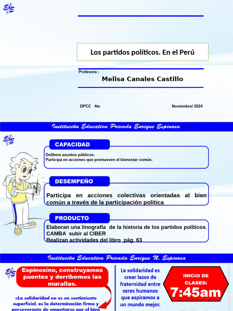 Tipos de Partidos Políticos en Perú | PDF | Democracia | Ideologías ...