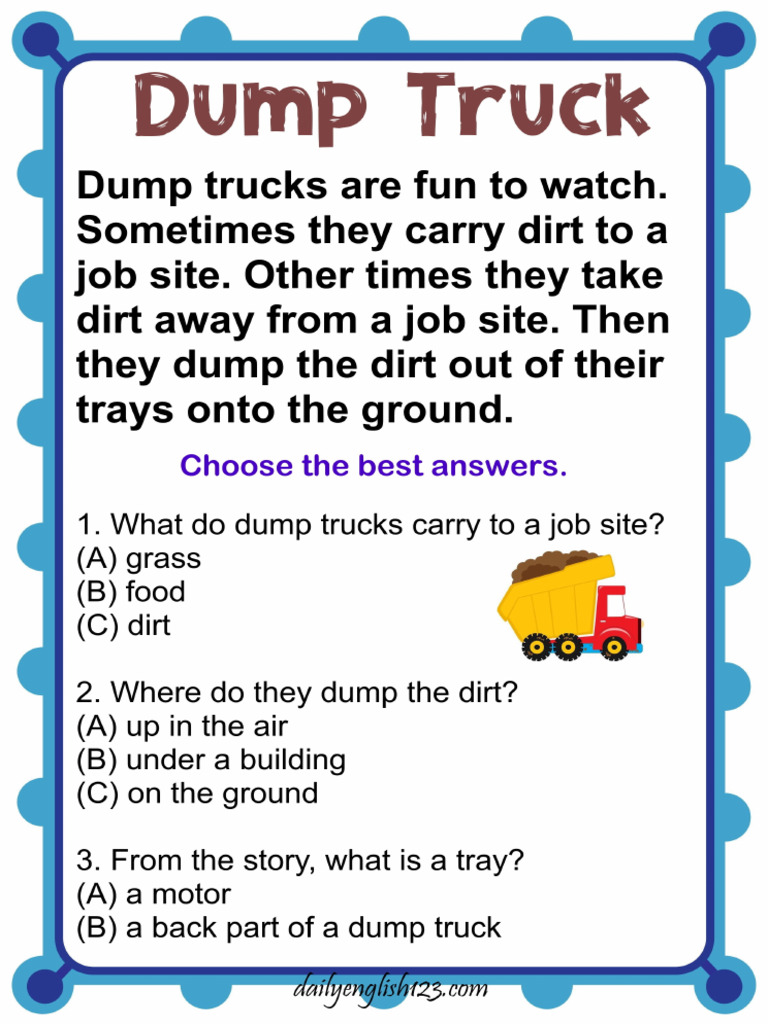 Reading Comprehension 5 | PDF