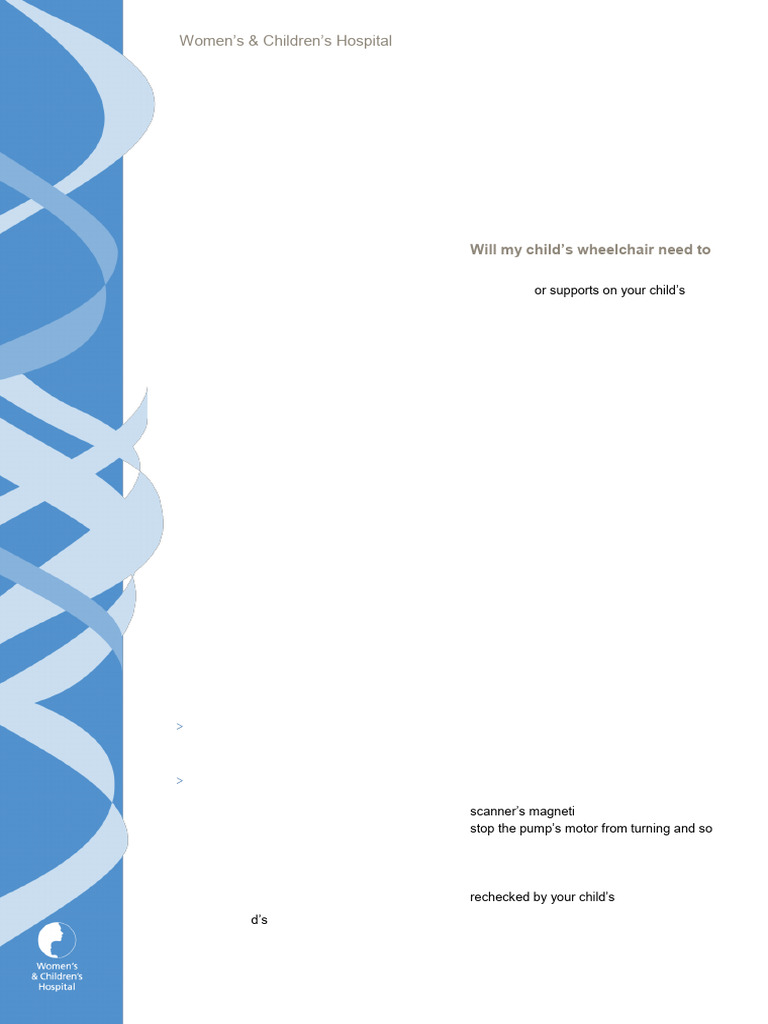 Intrathecal Baclofen Pumps Fact Sheet | PDF | Magnetic Resonance ...