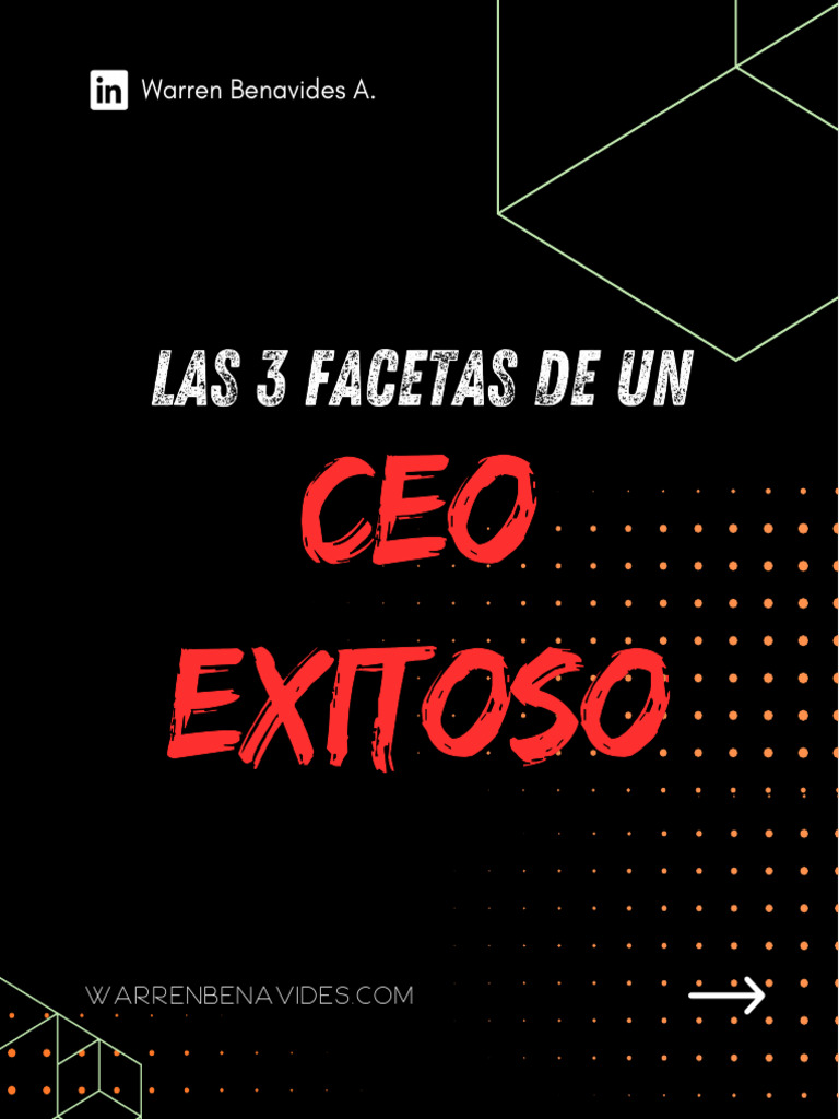 3 Facetas de Un CEO Exitoso | PDF