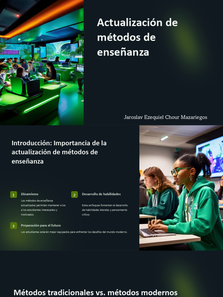 Actualizacion de Metodos de Ensenanza PDF | PDF | Enseñando | Método de enseñanza