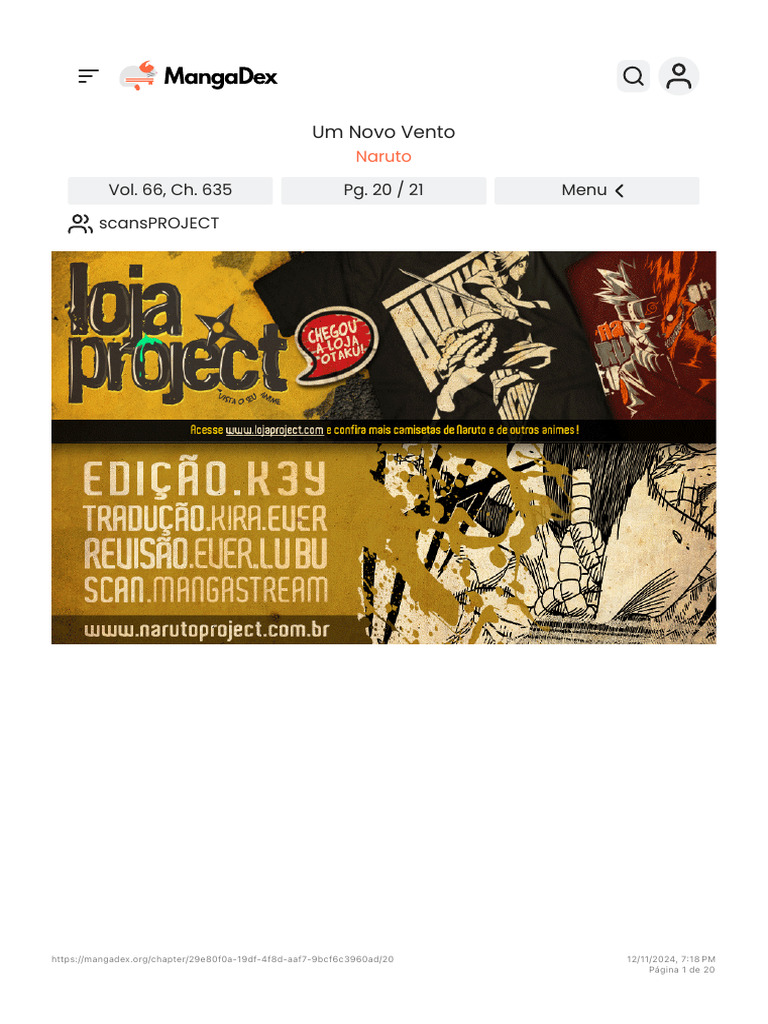 Naruto Vol. 66 Ch. 635 Scan | PDF | Chile