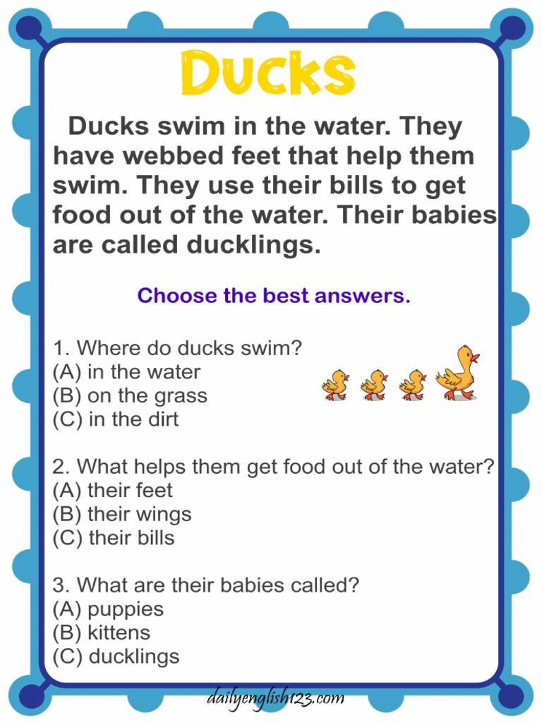 Reading Comprehension 14 | PDF