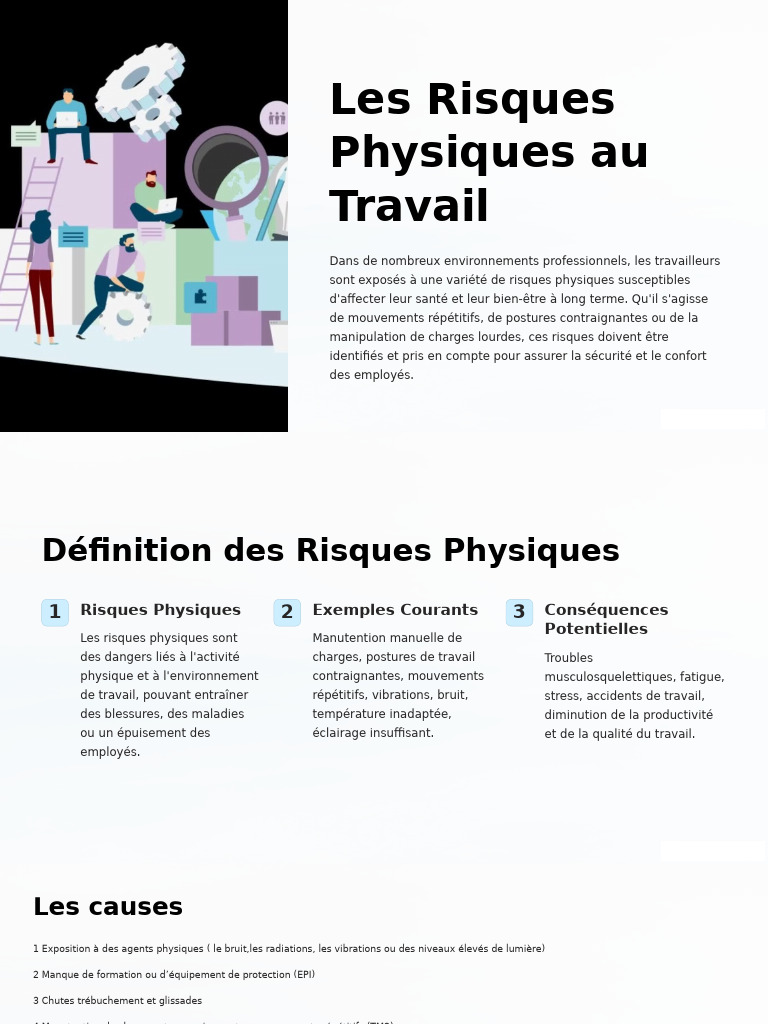 Les-Risques-Physiques-au-Travail & | PDF | Maladies et troubles ...