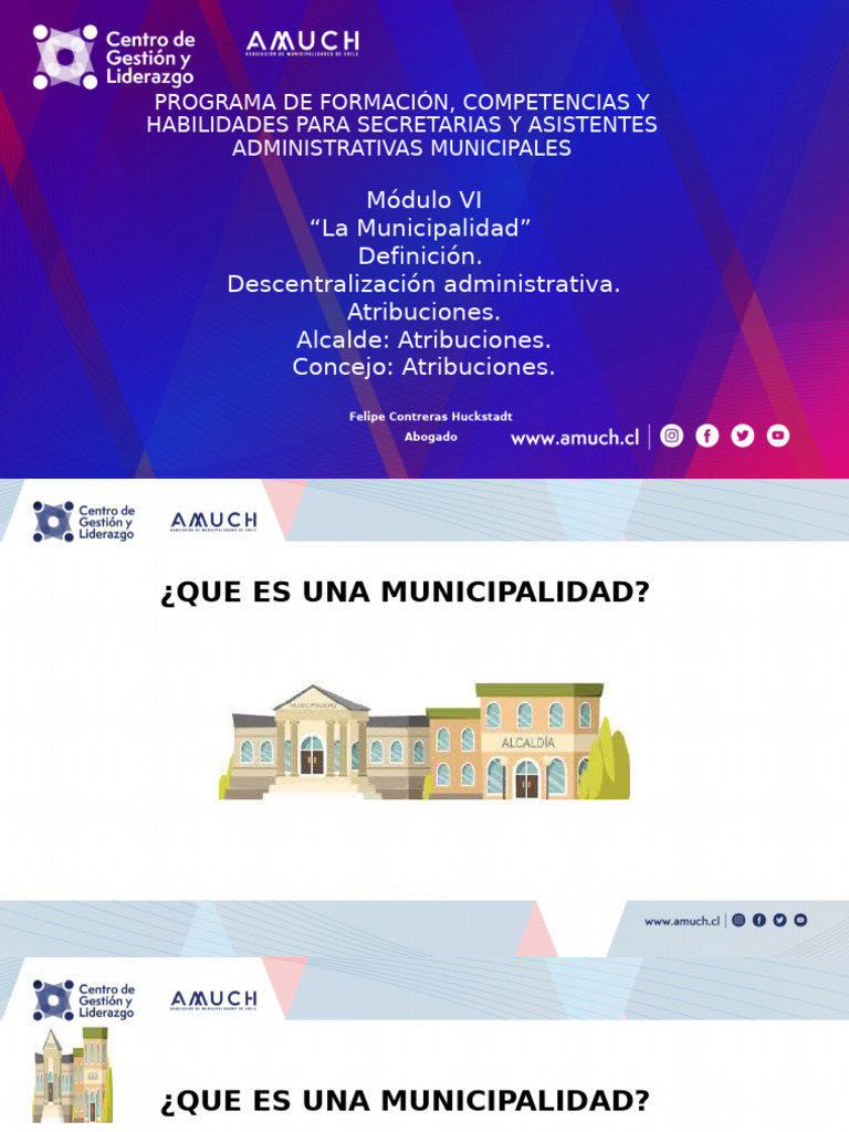 Módulo VL Felipe Contreras | PDF | Gobierno local | Alcalde