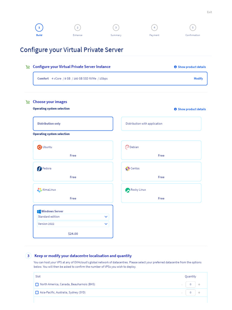 Build - OVHcloud | PDF | Operating System Families | Computer Science