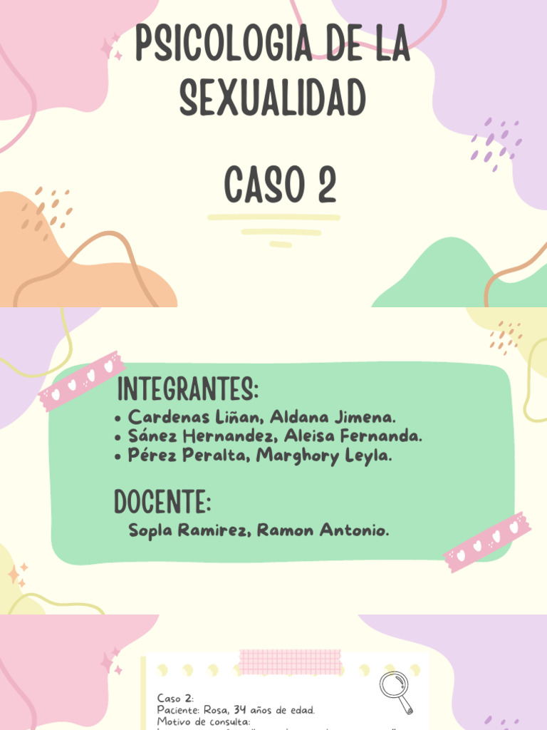 Presentación de Caso | PDF