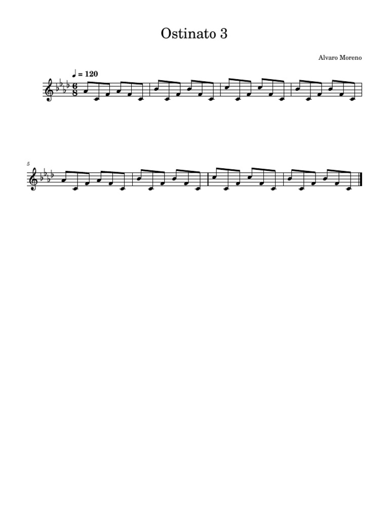 Ostinato 3 | PDF