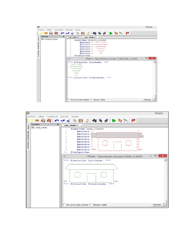 EJERCICIOS_PSEINT | PDF