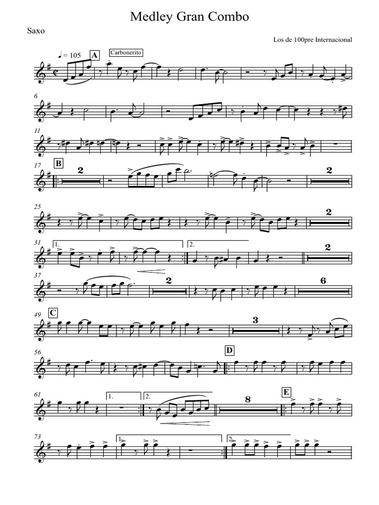 Mix Gran Combo | PDF