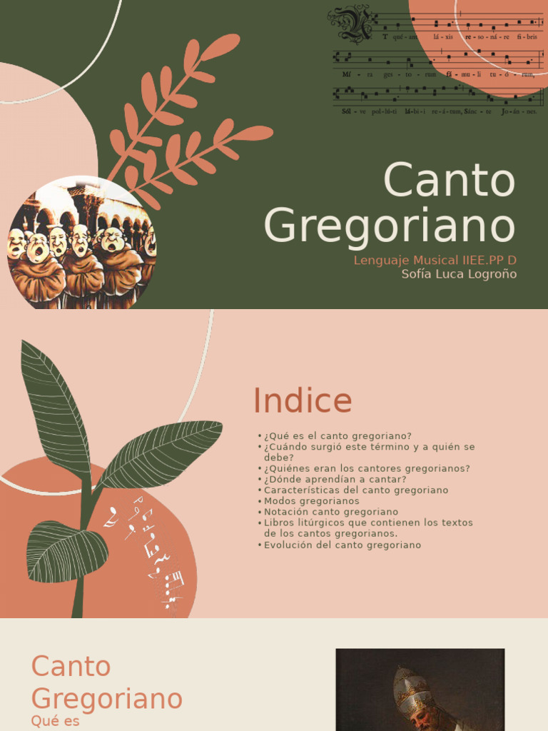 Historia y características del canto gregoriano | PDF | Modo (música ...
