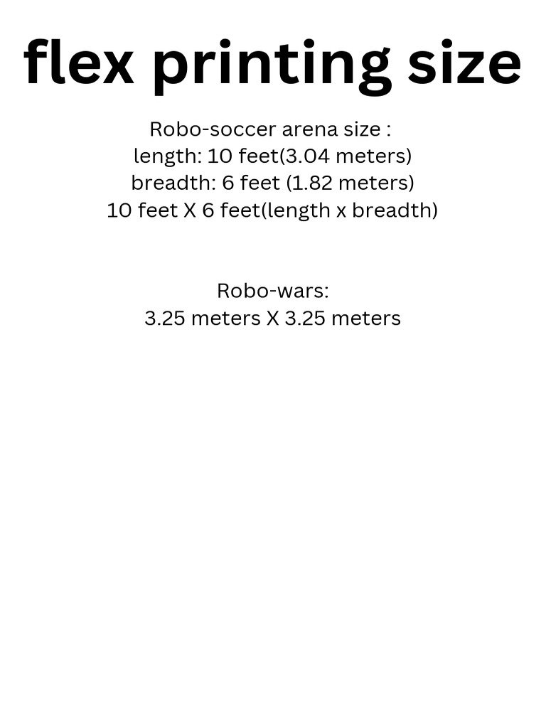 Arena Dimensions | PDF
