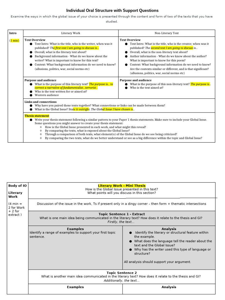 IO Structure With Support Questions | PDF | Communication | Human ...