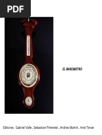 Características Del Barómetro | PDF | Física Aplicada e ...