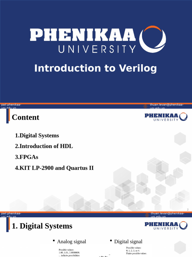 Introduction To Fpga Pdf Field Programmable Gate Array Hardware Description Language
