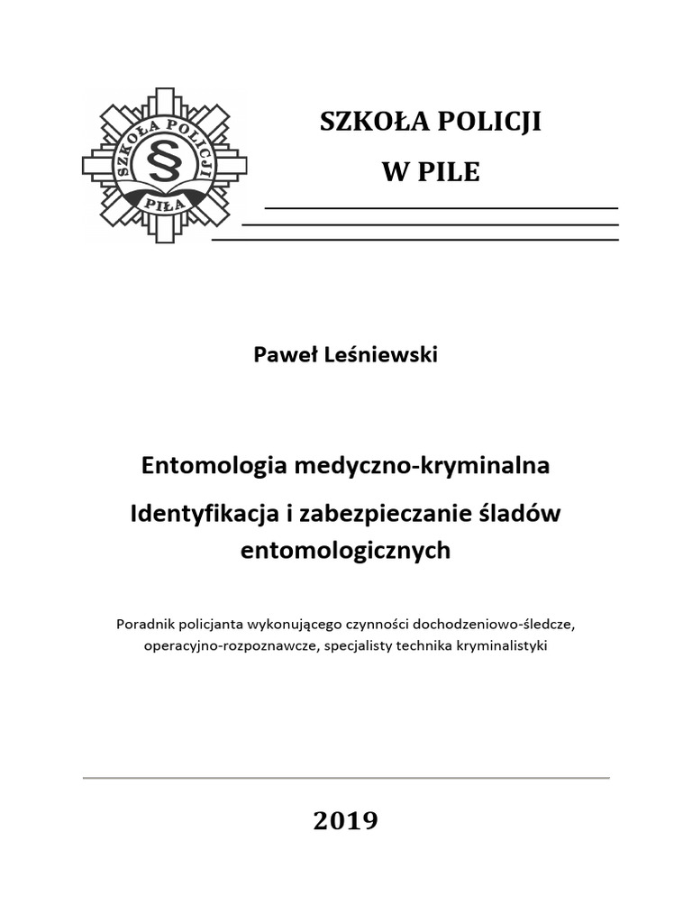 Entomologia Lesniewski Z | PDF