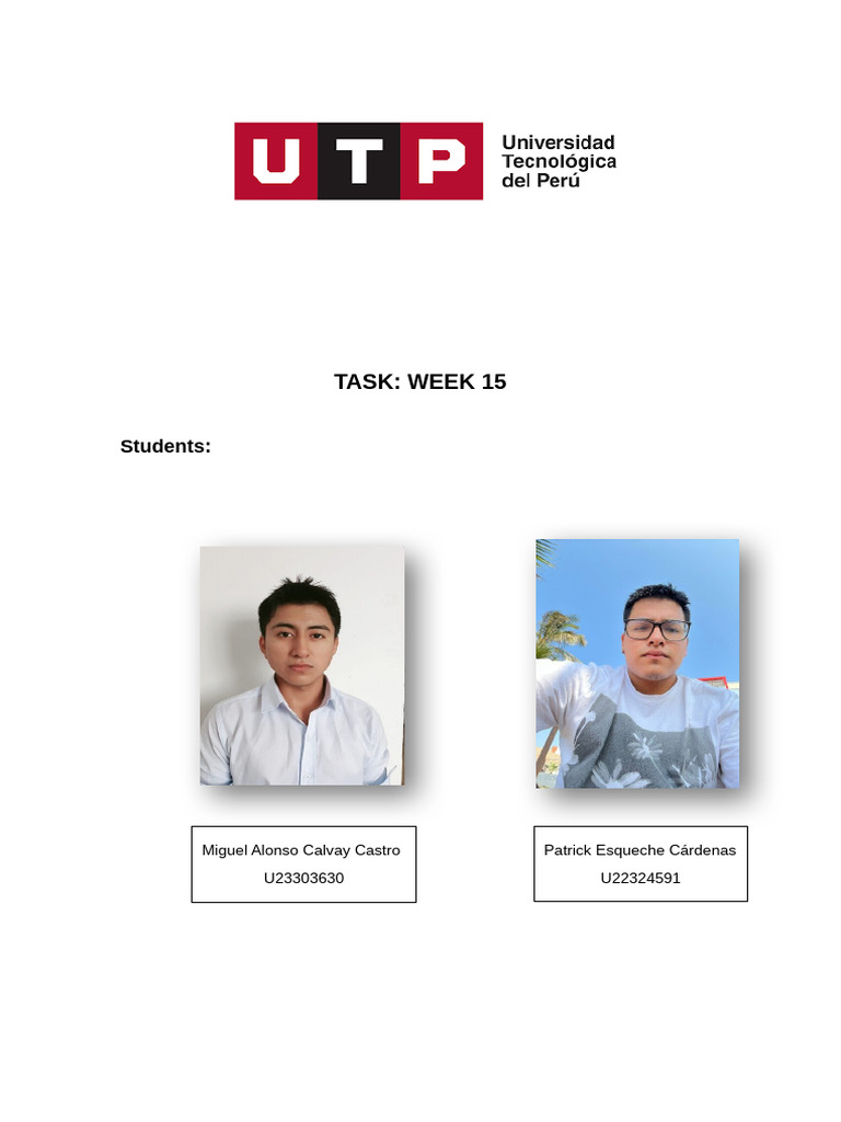 Week 15: Student Free Time Activities | PDF