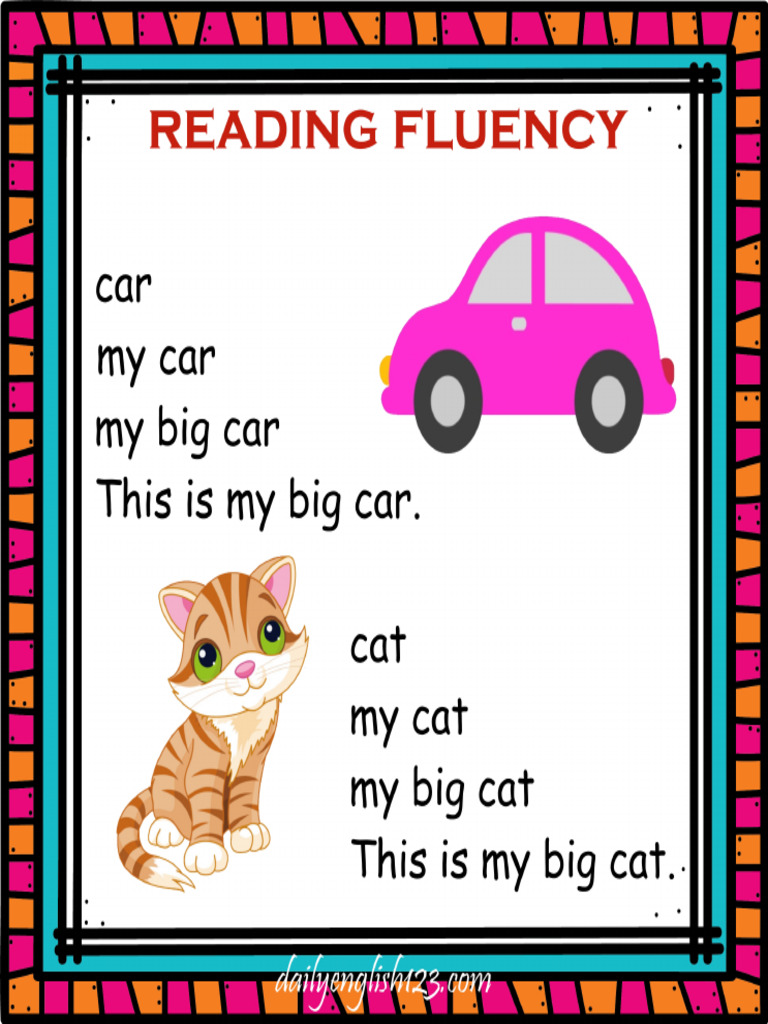 Reading Fluency - C | PDF