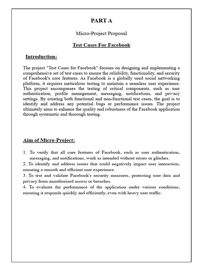 Ste Microproject | PDF | Usability | Facebook