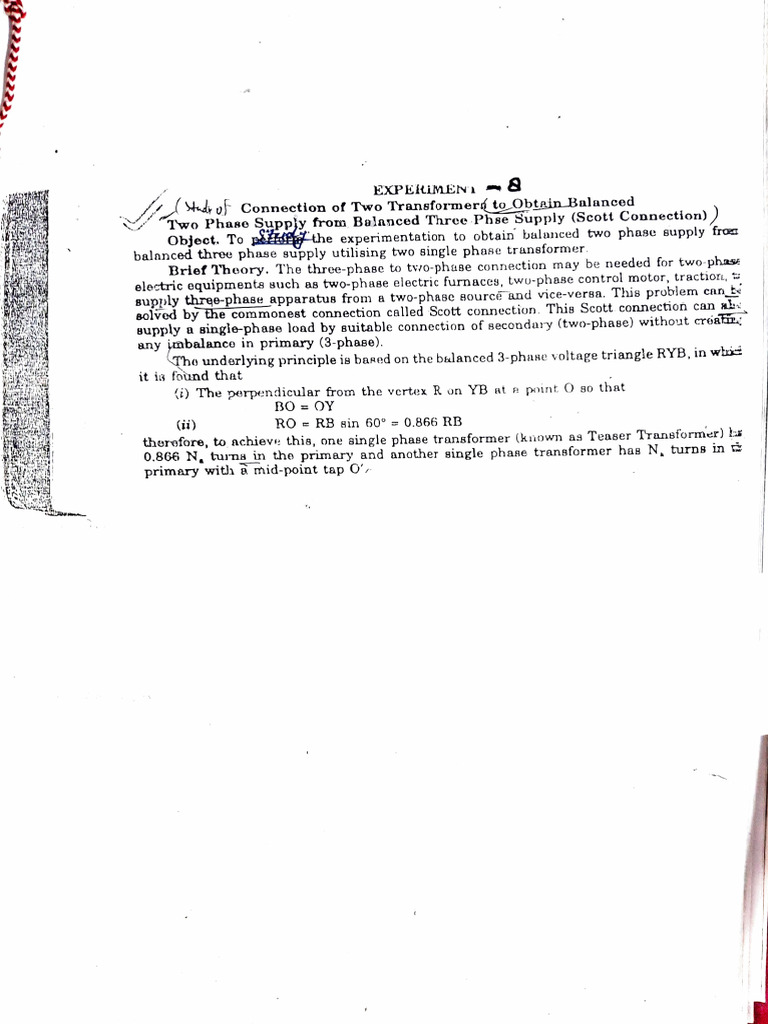 Exp-8 | PDF | Transformer | Building Engineering