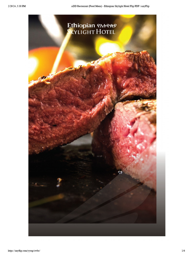 ADD Restaurant | PDF