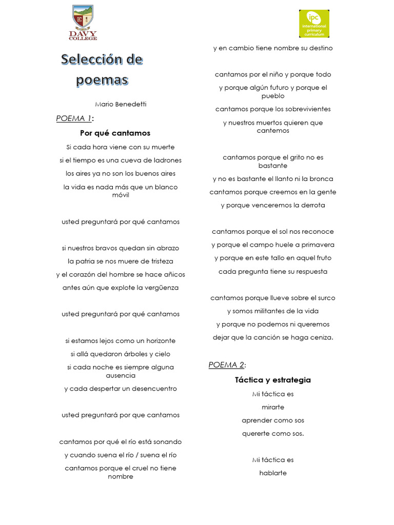 Poemas Davy | PDF