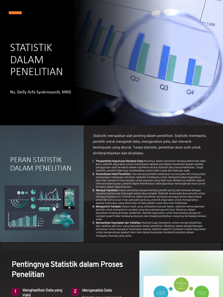 Statistik dan Jenis Data Penelitian Kuantitatif | PDF | Sains & Matematika