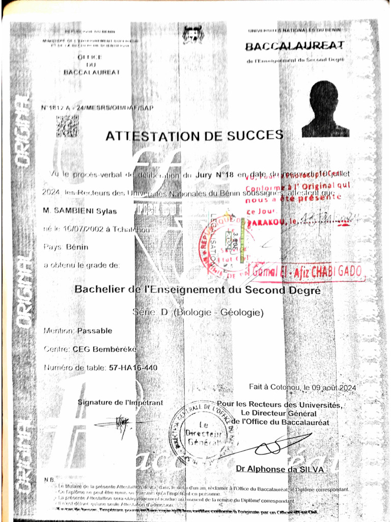 Attestation Sylo | PDF