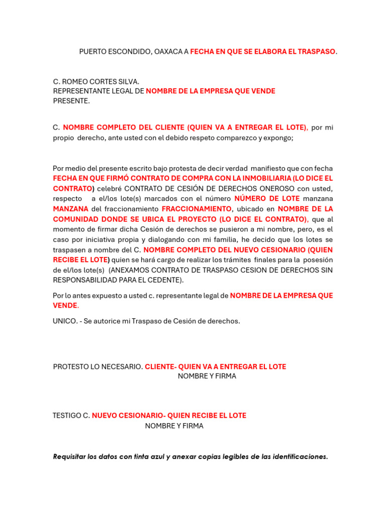 1 Guia de Llenado | PDF