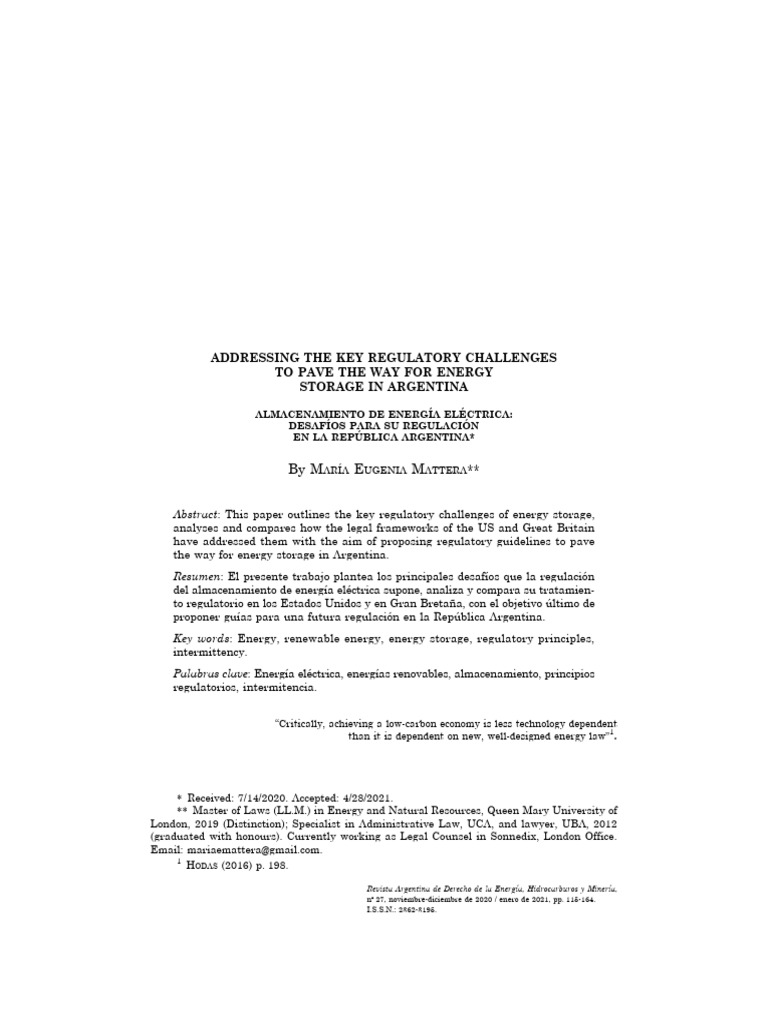 27 Addressing The Key Regulatory Challenges | PDF | Federal Energy ...