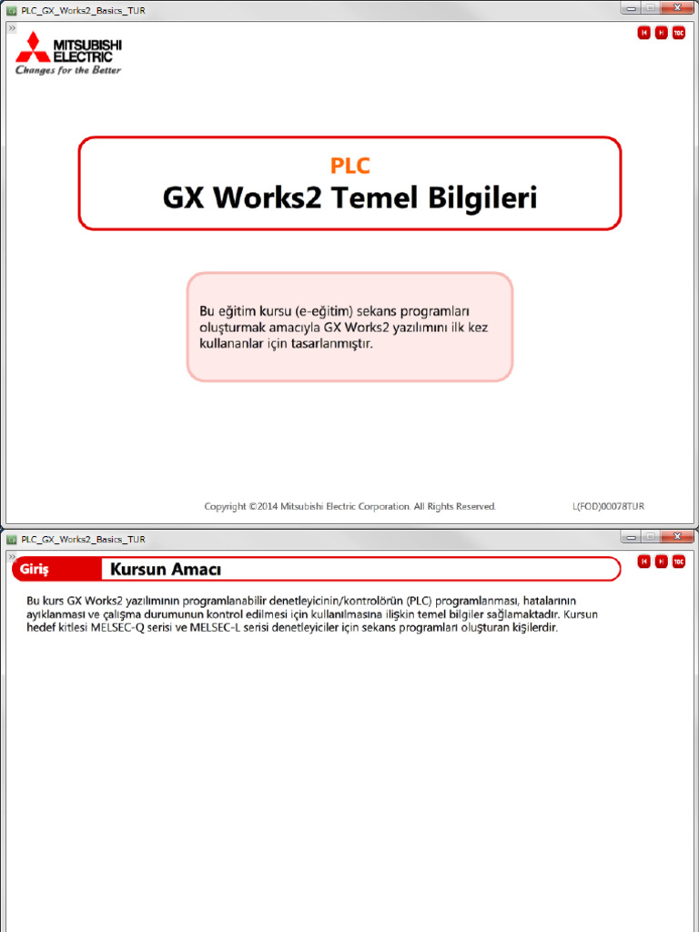 1-GX Works2 Basics Fod00078 Tur | PDF